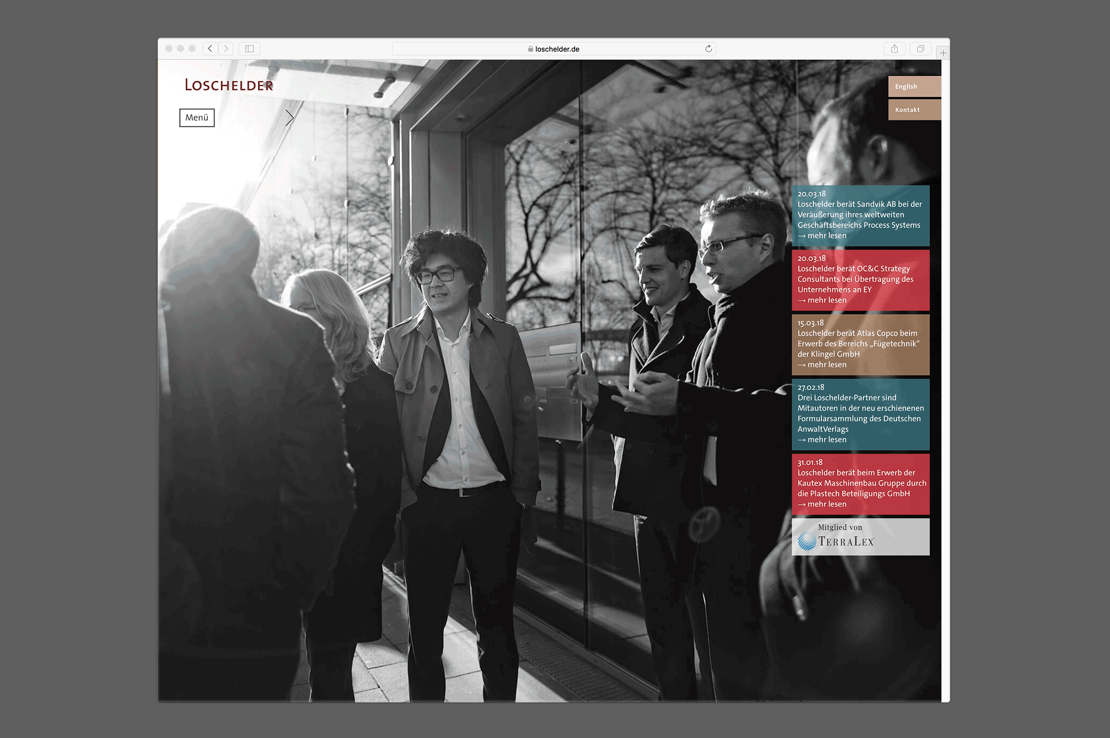 Loschelder Website - wiehl, Co. | Design Agentur Düsseldorf